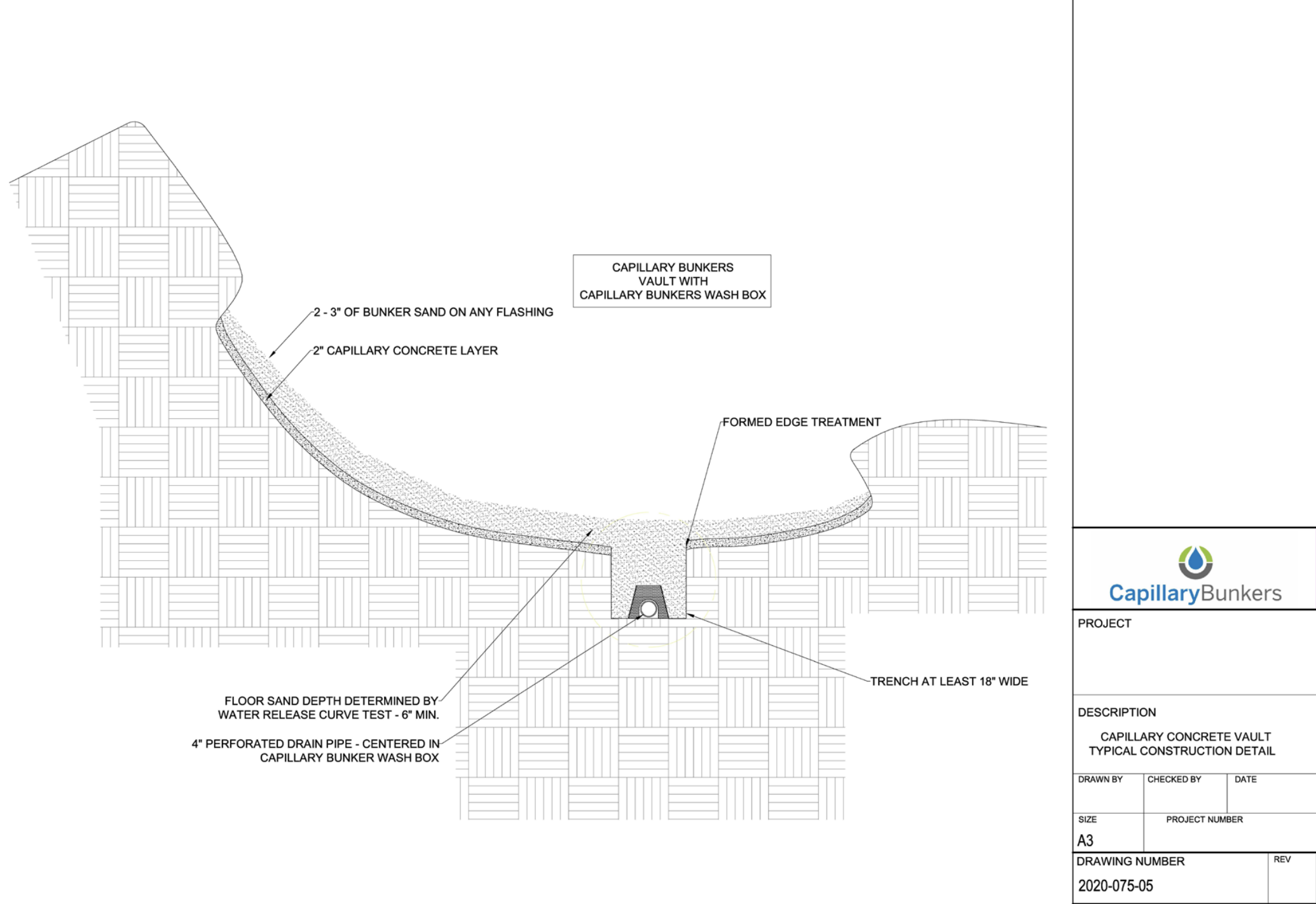 Bunker specification & Installation instructions